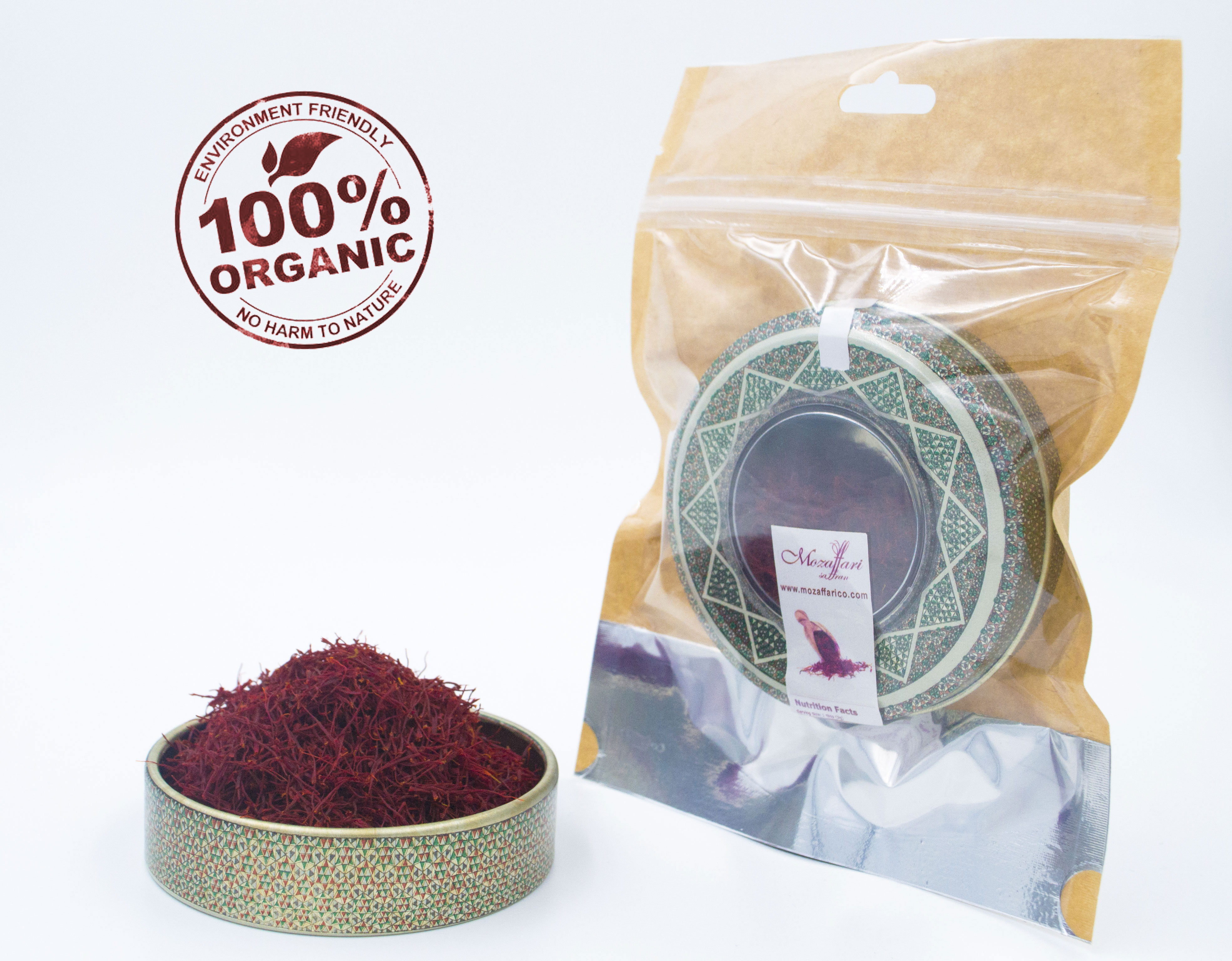 LUX Edition 10 gram Organic Saffron - Mozaffari Saffron